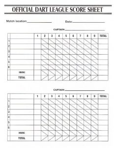 Score Sheets